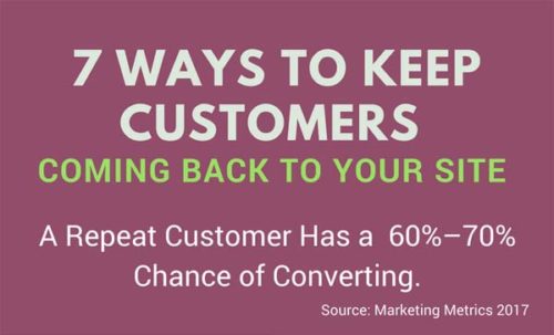 7 Ways to Keep Customers Coming Back to Your Site - Quinn Tech ...